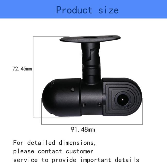 Dual Car Driving Record Driving Monitoring Cameras AHD Starlight HD Night Vision