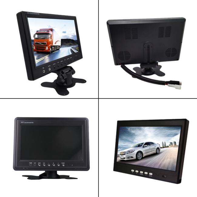 7-inch Mirror Electric Screen Display Rearview Dash Cam Video Monitor Portable