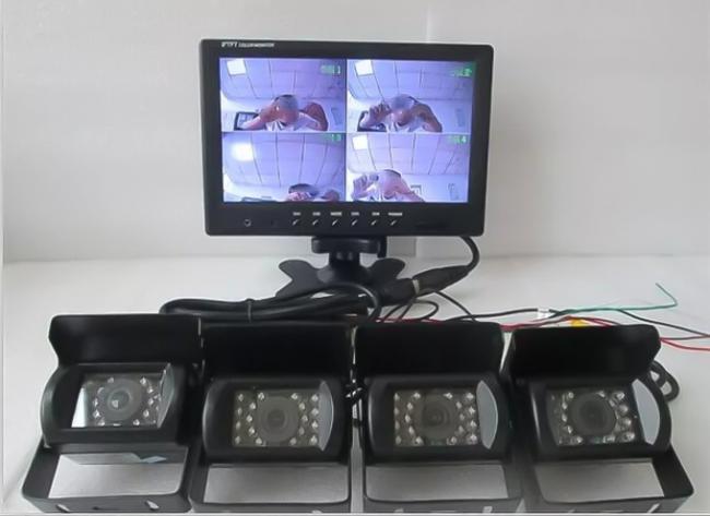 7-inch Mirror Electric Screen Display Rearview Dash Cam Video Monitor Portable