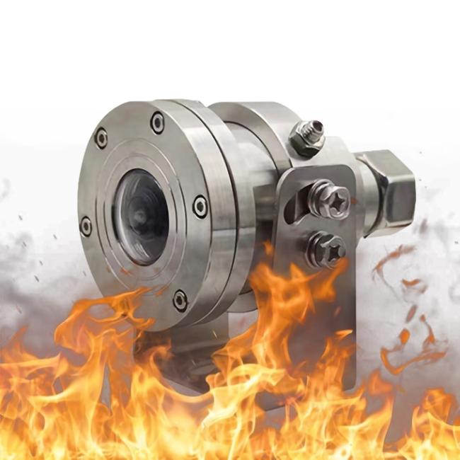 4K CCTV Anti-Explosion Fisheye PTZ Camera Stainless Steel Build-in MIC Starlight IR