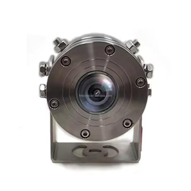 4K CCTV Anti-Explosion Fisheye PTZ Camera Stainless Steel Build-in MIC Starlight IR