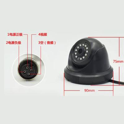 China IP68 Cámara de automóviles de alta resolución de marcha atrás de camiones AHD 720P en venta