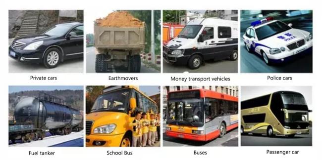 AHD High Definition Car Reversin Aid Backup Monitor For School Bus Truck IR Night Vision