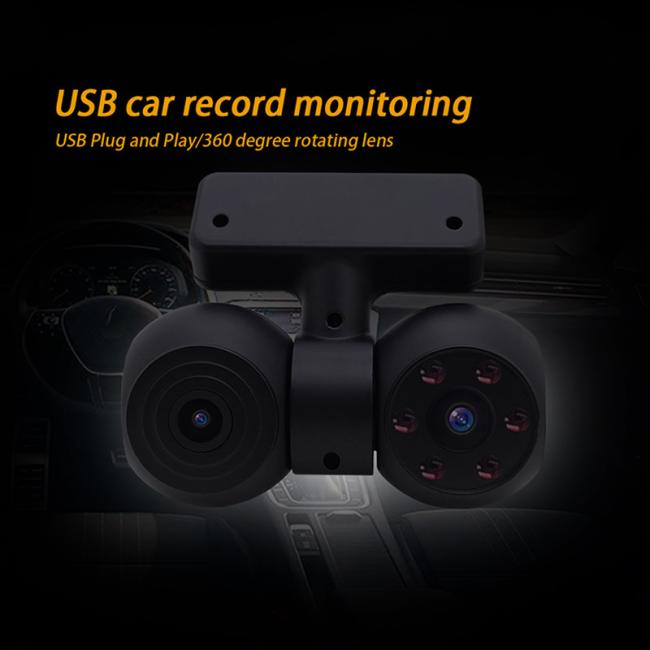 Patented Design HP 1080P Mini Dash Cam Dual Camera Hidden For Car