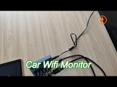 HP 1080P 12.3 Inch Car Liquid Crystal Display 2 Pin Aviation Waterproof Connector