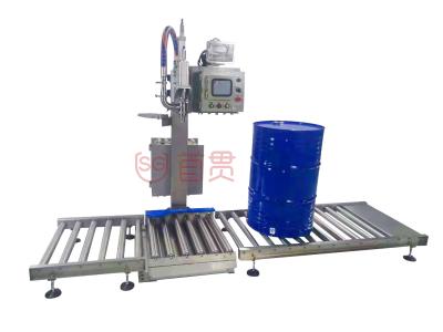 中国 200Lバレルの適用範囲が広い自動潤滑油の充填機のインライン詰物 販売のため