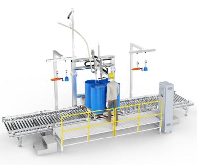 China Máquina de rellenar inclinada de los barriles IBC de la boca en venta
