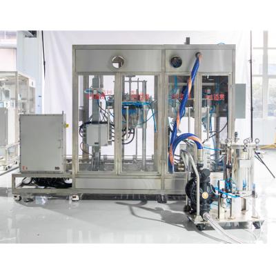 China füllende des Öl-40kg flüssige und mit einer Kappe bedeckende Maschine VOC-Abgas-Sammlung zu verkaufen
