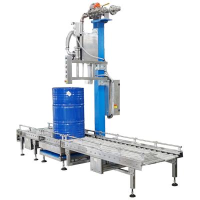 Chine machine de remplissage de colle du seau 60Barrel/Hour avec le convoyeur de rouleau à vendre