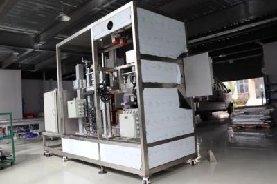 China Relleno automático de capa tablero y máquina que capsula con la exhibición del reloj en venta