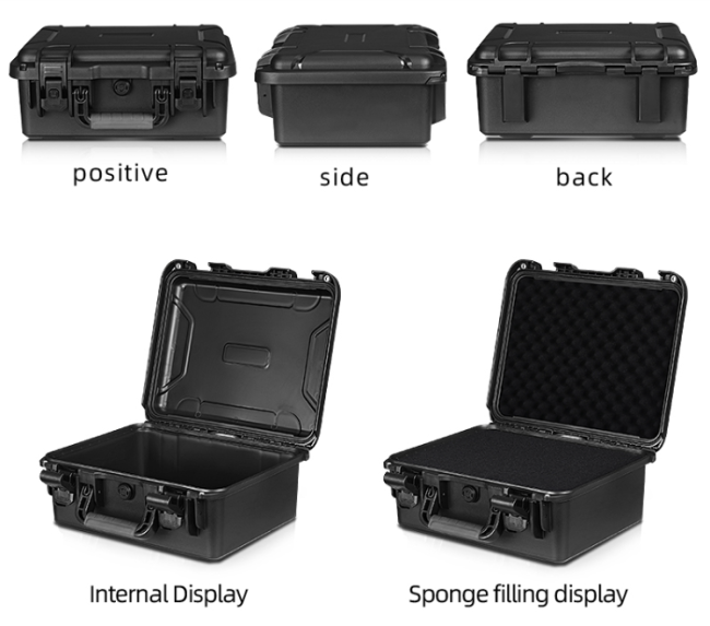 EM-3929H Waterproof Hard Case interior with sponge lining