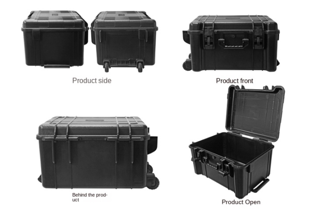 Tool Box interior showing customizable foam compartments