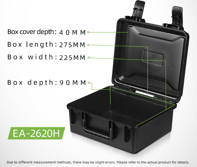 OEM Tool Storage Case showing front view with lock mechanism