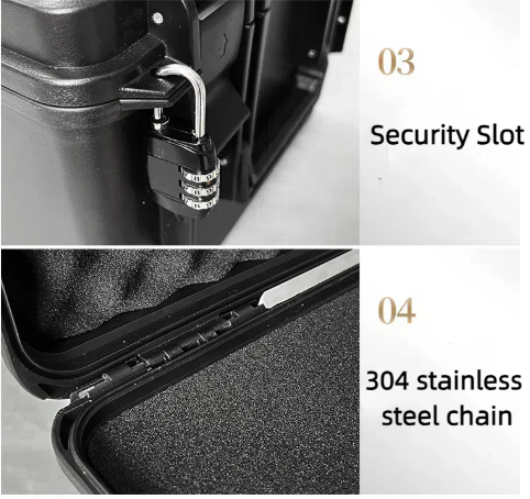 Customizable EVA PVC Safety Storage Case side view