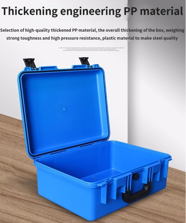 Multi Tool Box waterproof case exterior view showing handle and latches