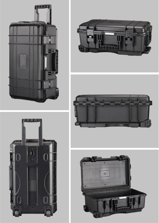 Black OEM waterproof protective case side view