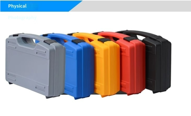 Interior view showing customizable foam compartments