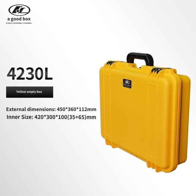 Close-up view of watch case latch mechanism and storage compartments