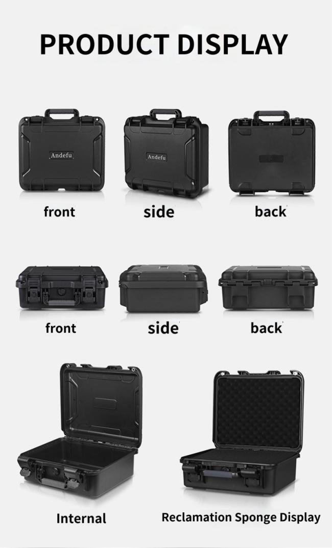 IP67 Waterproof Tool Storage Case showing latch mechanism and durable construction