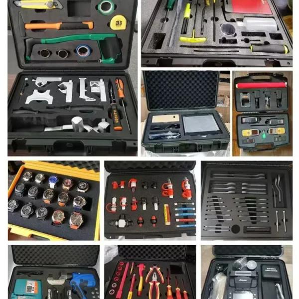 Quality PP Plastic Protective Hard Case With Foam High Security Tool Storage Case for sale