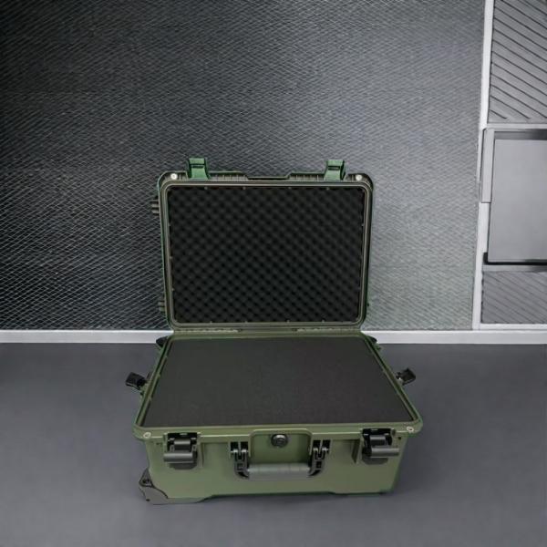 Quality Protective Plastic case with Wheels Trolley Tool case Box Flight case Trolley for sale