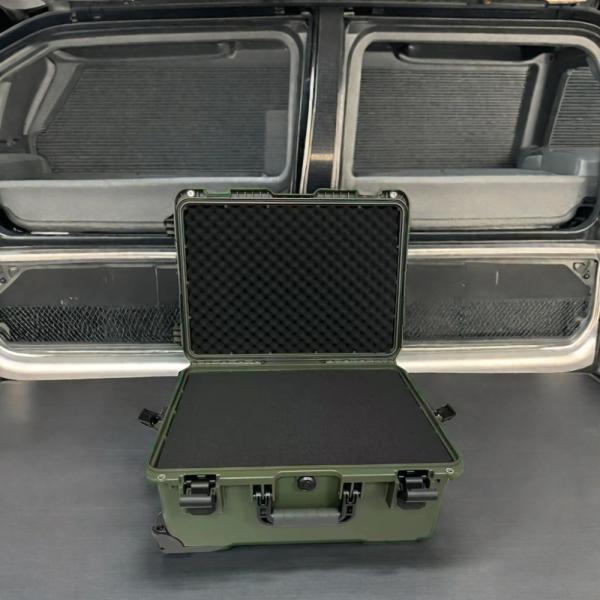 Quality Protective Plastic case with Wheels Trolley Tool case Box Flight case Trolley for sale