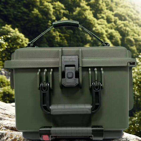 Quality Protective Plastic case with Wheels Trolley Tool case Box Flight case Trolley for sale