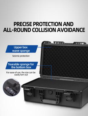 China IP67 Waterproof Hard Plastic Protective Case Mildew Resistant Convenient Storage for sale