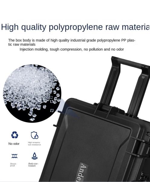 Quality Customizable Hard Plastic Flight Case Dirt Resistant Explosion Proof for sale