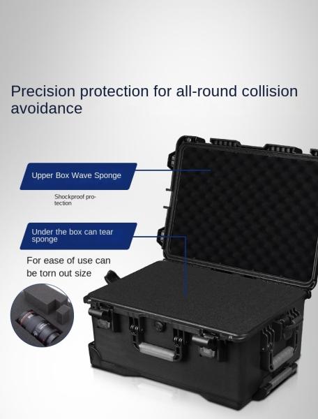 Quality Customizable Hard Plastic Flight Case Dirt Resistant Explosion Proof for sale