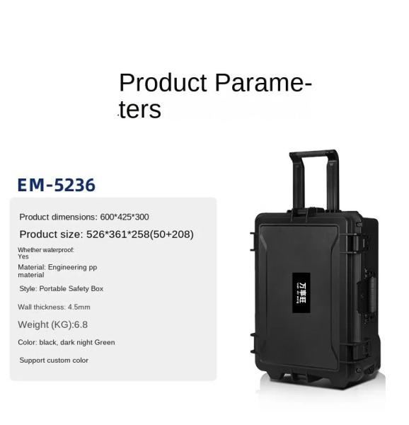 Quality Customizable Hard Plastic Flight Case Dirt Resistant Explosion Proof for sale