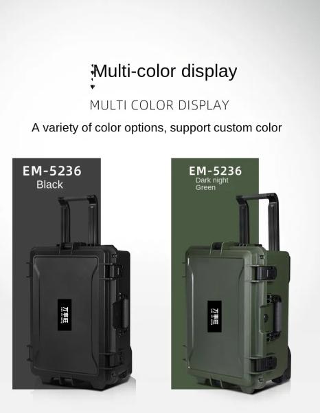 Quality Customizable Hard Plastic Flight Case Dirt Resistant Explosion Proof for sale