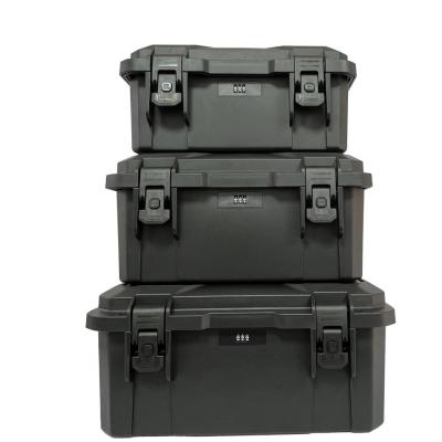 China Waterproof Storage Container Tactical PP Plastic Jumbo Bag for Tools BLACK Color Case for sale