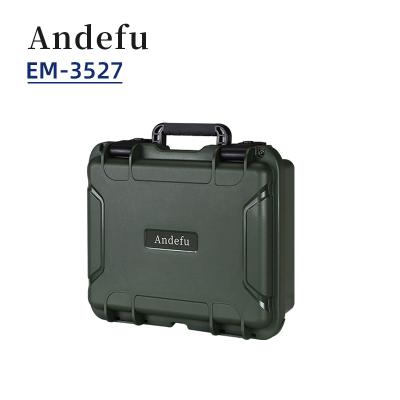 China Caixa de ferramentas multi IP67 impermeável Caixa de transporte de plástico de PP duro preto com espuma pré-cortada Cor personalizada Aceita suporte OEM / ODM à venda