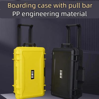 China Dimensão interna personalizável Preto IP67 impermeável a choques Caixa de ferramentas de plástico duro para proteção do equipamento do instrumento à venda