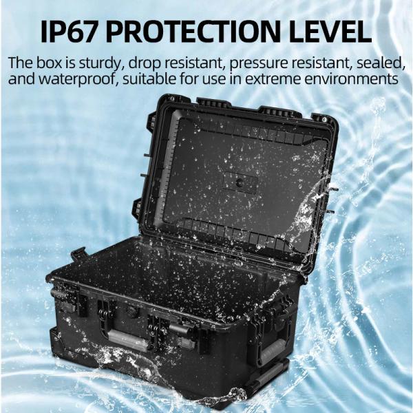Quality OEM Tool Storage Box Soundproof Wheel IP67 Waterproof Case Customizable for sale