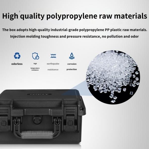 Quality Retractable Portable Tool Box Portable Camera Case Pull Handle Foam Insert OEM for sale