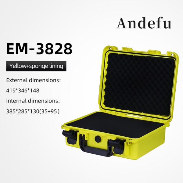 Quality EM-3828 Portable Tool Box IP67 Waterproof Dust Proof Storage Case for sale