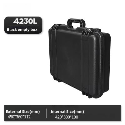 China Custom Tool Box and Watch Collectors Case with 450*360*112mm Size 420*300*65mm Inner Size and 2.05KG Weight for Secure Storage for sale