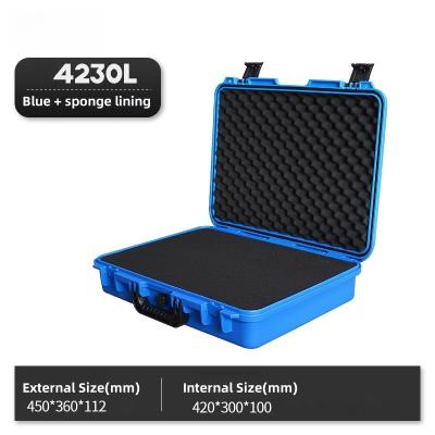 China Custom Tool Box and Watch Collectors Case with 450*360*112mm Size 420*300*65mm Inner Size and 2.05KG Weight for Secure Storage for sale