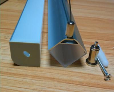 China 1000mmX30mmX30mm 6000 Series Grade LED aluminium profile for LED Strips and Rigid Bar for sale