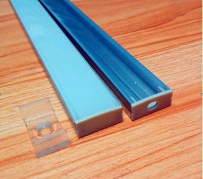 China 1000mmX23.5mmX10mm 6000 Series Grade LED aluminium profile for LED Strips and Rigid Bar for sale