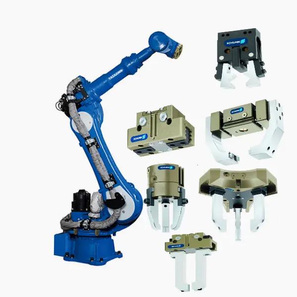 YASKAWA GP110 manipulant le bras de robot pour la pince servo de Schunk de portée de la charge utile 2236mm de l'endroit 110kg de sélection