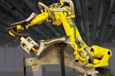 China Automatic Welding Robot Fanuc R-2000iC/125L Industrial Robotic Arm 6 Axis For Spot Welding Robot for sale