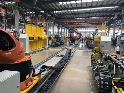 China ABB Industrial Robot IRB 2600 For Warehouse Picking Robot 6 Axis Robotic Arm With CNGBS Linear Rail Track for sale