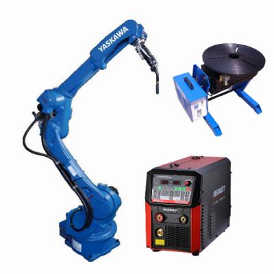 China Megmentの溶接工の源のYaskawaのアーク溶接のロボットAR2010 6軸線12kgのペイロード2010mmの範囲 for sale