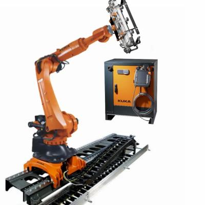 China Ось руки KR210 R2700 6 промышленного робота KUKA со следом робота CNGBS линейным для линии работы автоматизации for sale