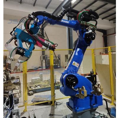 China Yaskawa SP165 Spot Welding Robot Arm With AOTA Welder Payload 165kg Reach 2702mm for sale