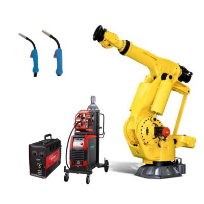 中国 6 軸 最大 700 kg の FANUC M-900iB/700 ロボット 腕 と 溶接 器 と TBI MAG 銃 を 溶接 する 販売のため