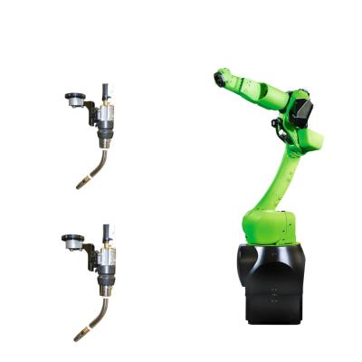 China Fanuc CR-15iA 1441mm alcance brazo robótico colaborativo con MIG MAG soldador como robot de soldadura en venta